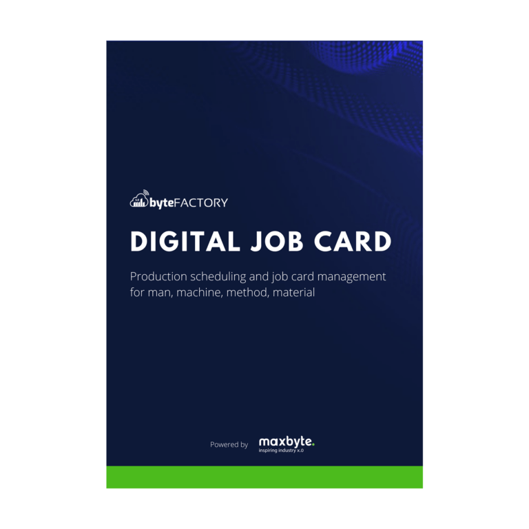 Bytefactory Digital Job Card - Inspiring Industry X.0