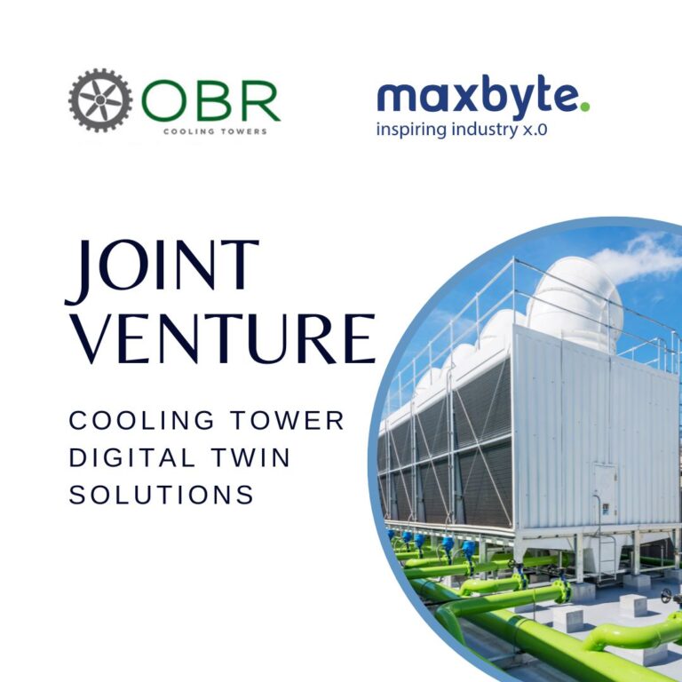 Maxbyte's Joint venture with Cooling Tower Digital Twin | USA
