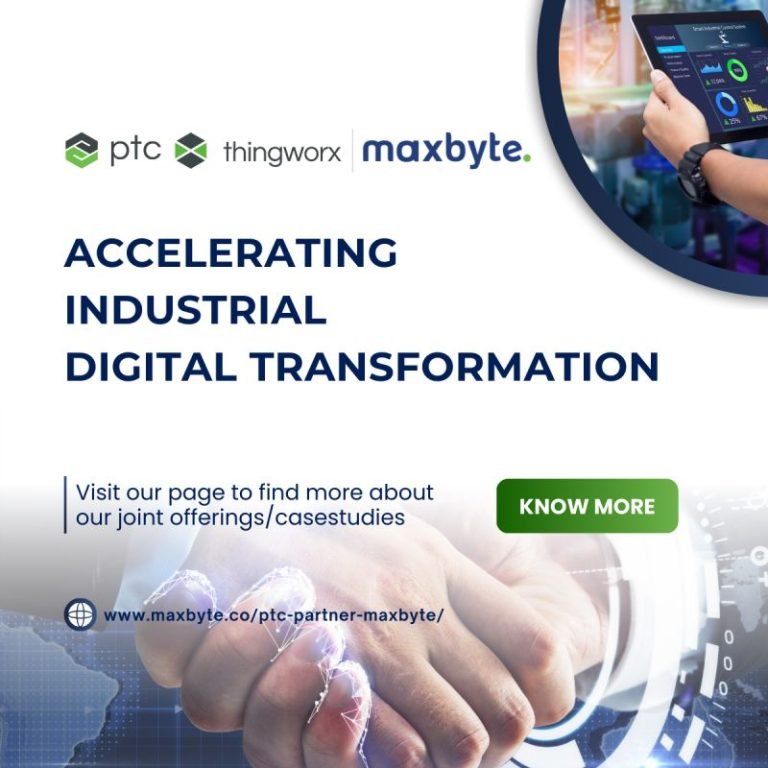 ThingWorx PTC and Maxbyte On A Partnership Program